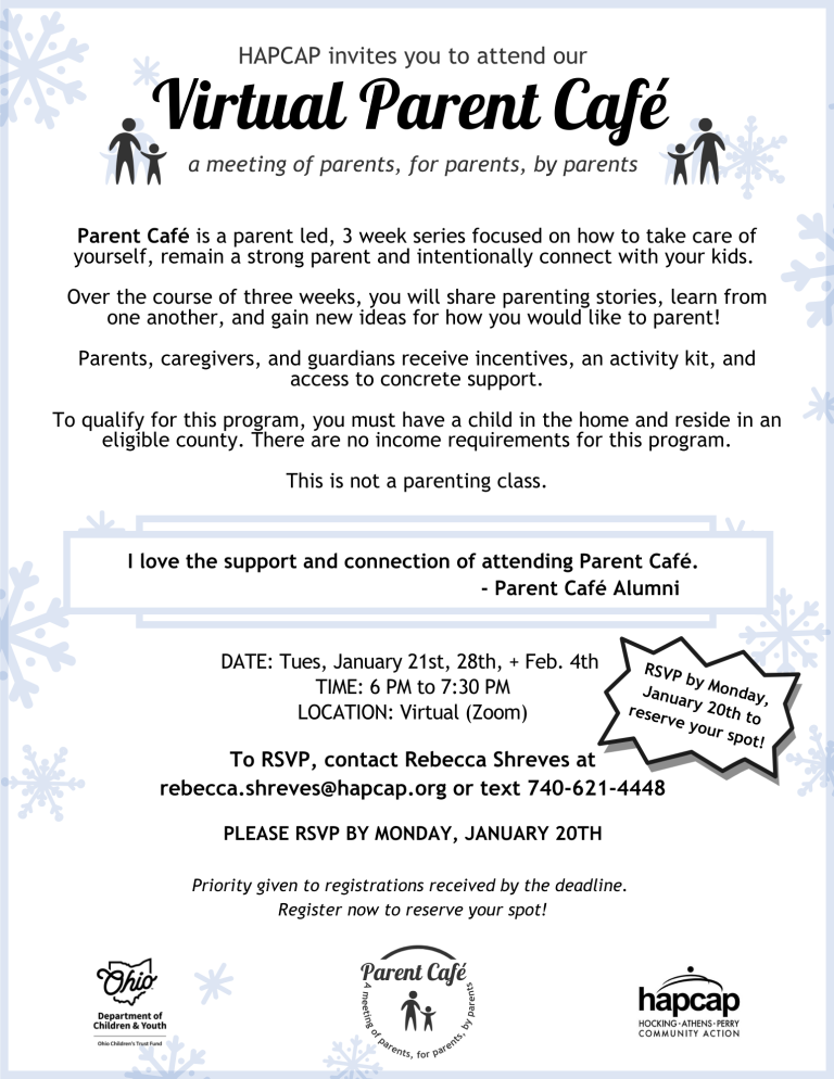 Parent Café - HAPCAP