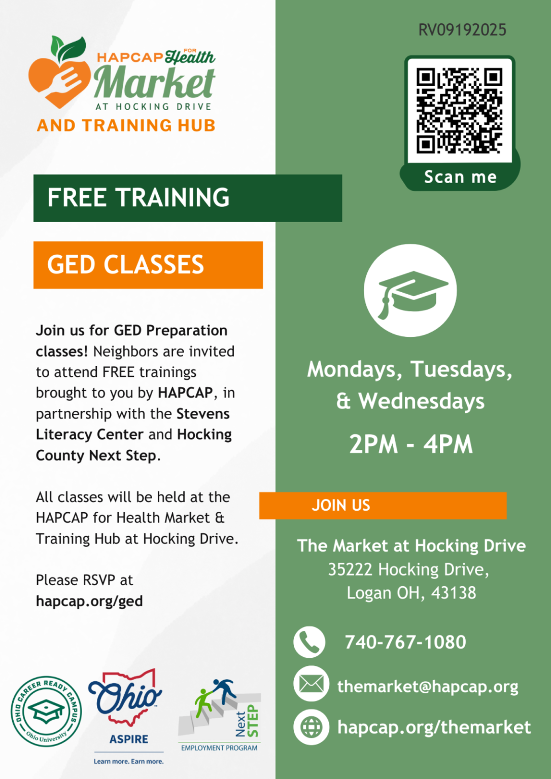 The Market at Hocking Drive - HAPCAP